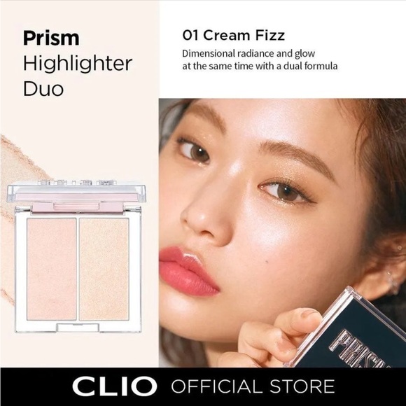 Clio | Makeup | Clio Prism Highlighter Duo Cream Fizz | Poshmark
